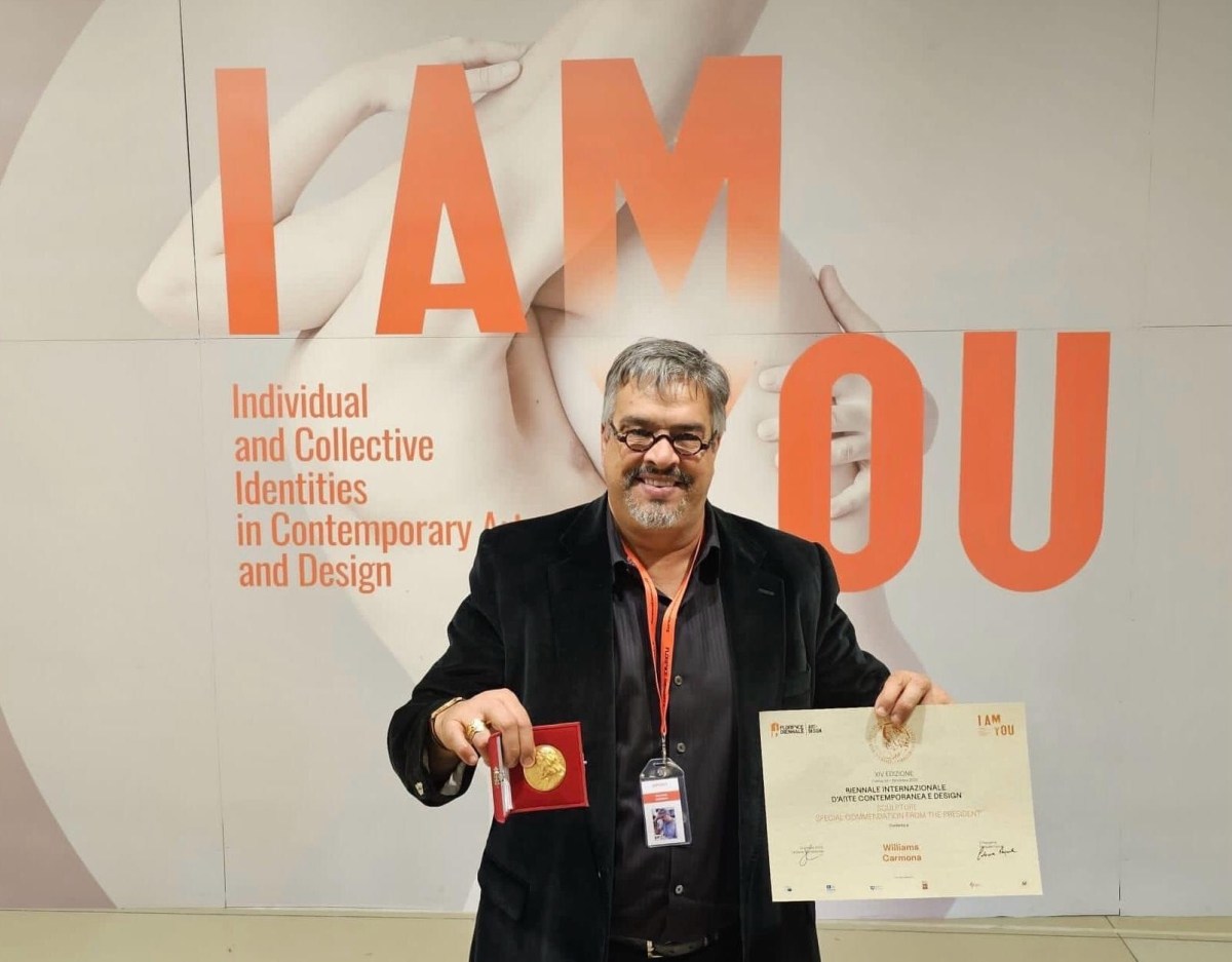 PREMIO en FLORENCIA PARA ARTISTA DEL CARIBEEl Sr. Corchea